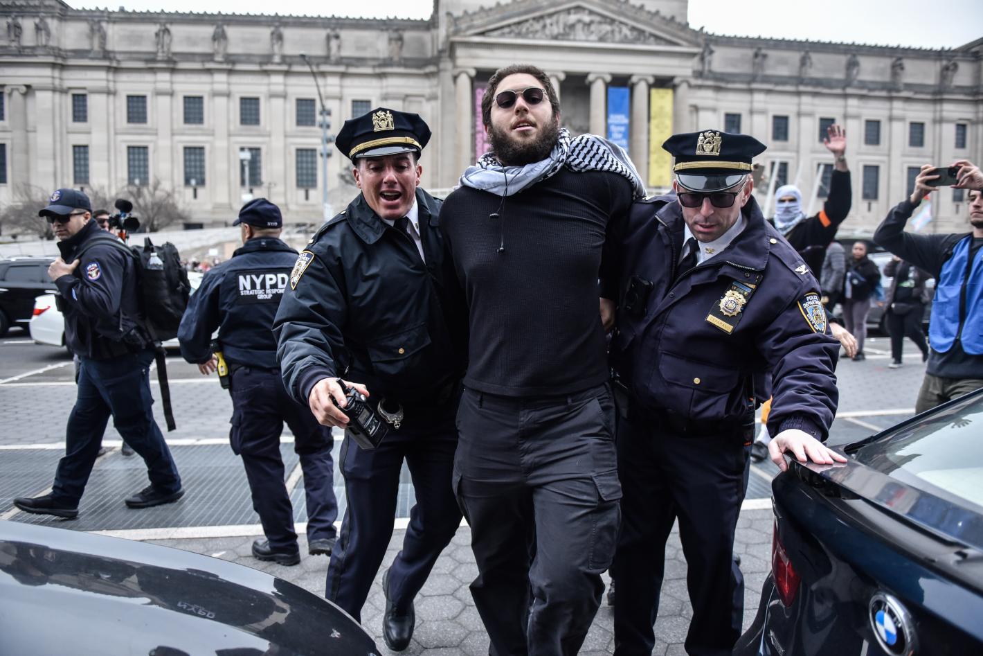 The NYPD's Escalating Crackdown on Pro-Palestine Protests Falls ...